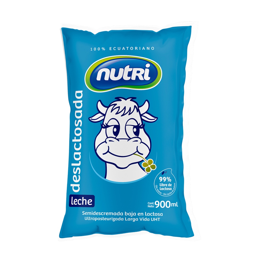 LECHE DESLACTOSADA UHT POL 900ML | Portal Nutri